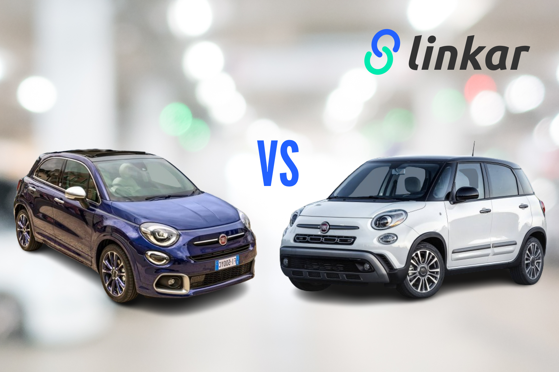 Fiat 500x vs Fiat 500l : le comparatif
