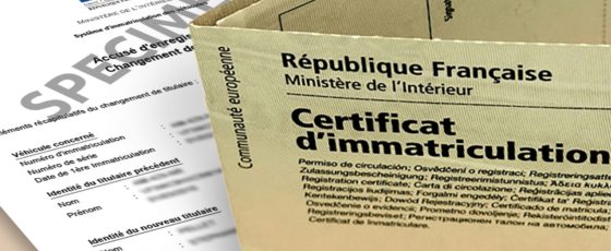 Qu'est ce qu'un numéro de formule sur une carte grise